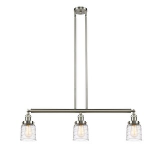 Innovations Lighting 213-10-38 Bell Linear Bell 3 Light 38" Wide - Bed ...