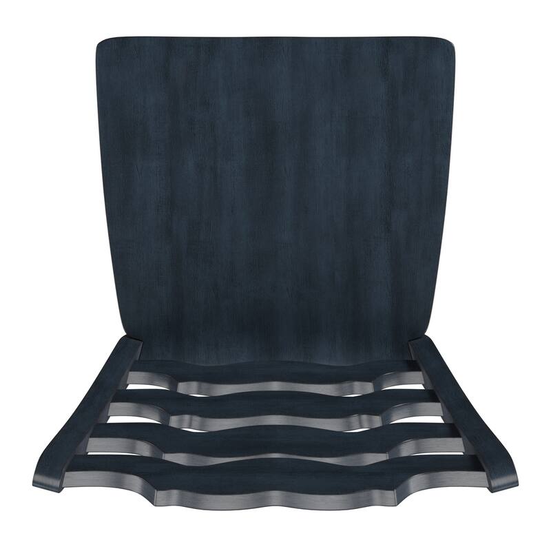 Eleanor French Ladder Back Wood Counter Chair (Set of 2) by iNSPIRE Q ...