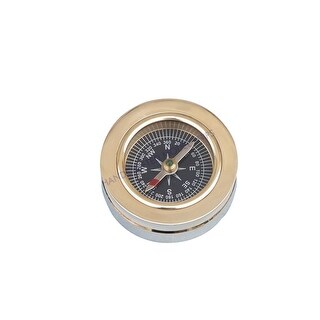 Solid Brass Paperweight Compass 3" - 3" L x 3" W x 2" H - Bed Bath ...