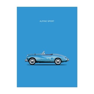 Oakland California Sunbeam Alpine Sport 53 Digital Art Print/Poster ...