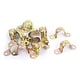 20mm Arch High Two Holes U Type Pipe Clamp Clips Bronze Tone 20 Pcs ...
