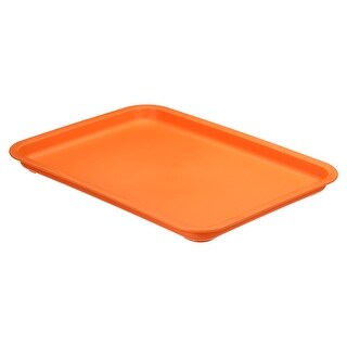 14x10" Fast Food Tray, Plastic Reusable Multi-Purpose Serving Tray ...