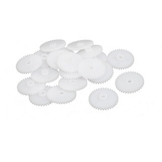 20PCS 36 Teeth 3mm Hole Diameter Plastic Gear Wheel for RC Toy Car ...