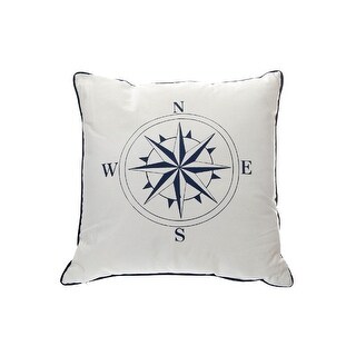 Nautica Cushion (Compass) - Set of 2 - Bed Bath & Beyond - 35570957