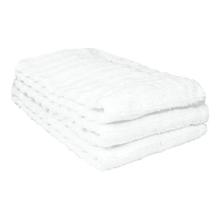 Royale Solid White Cotton Dish Cloths (Set of 3) - Bed Bath & Beyond ...