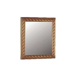 Vintage Vanity Mirror Rectangle Brass Roped | Renovator's Supply - Bed ...