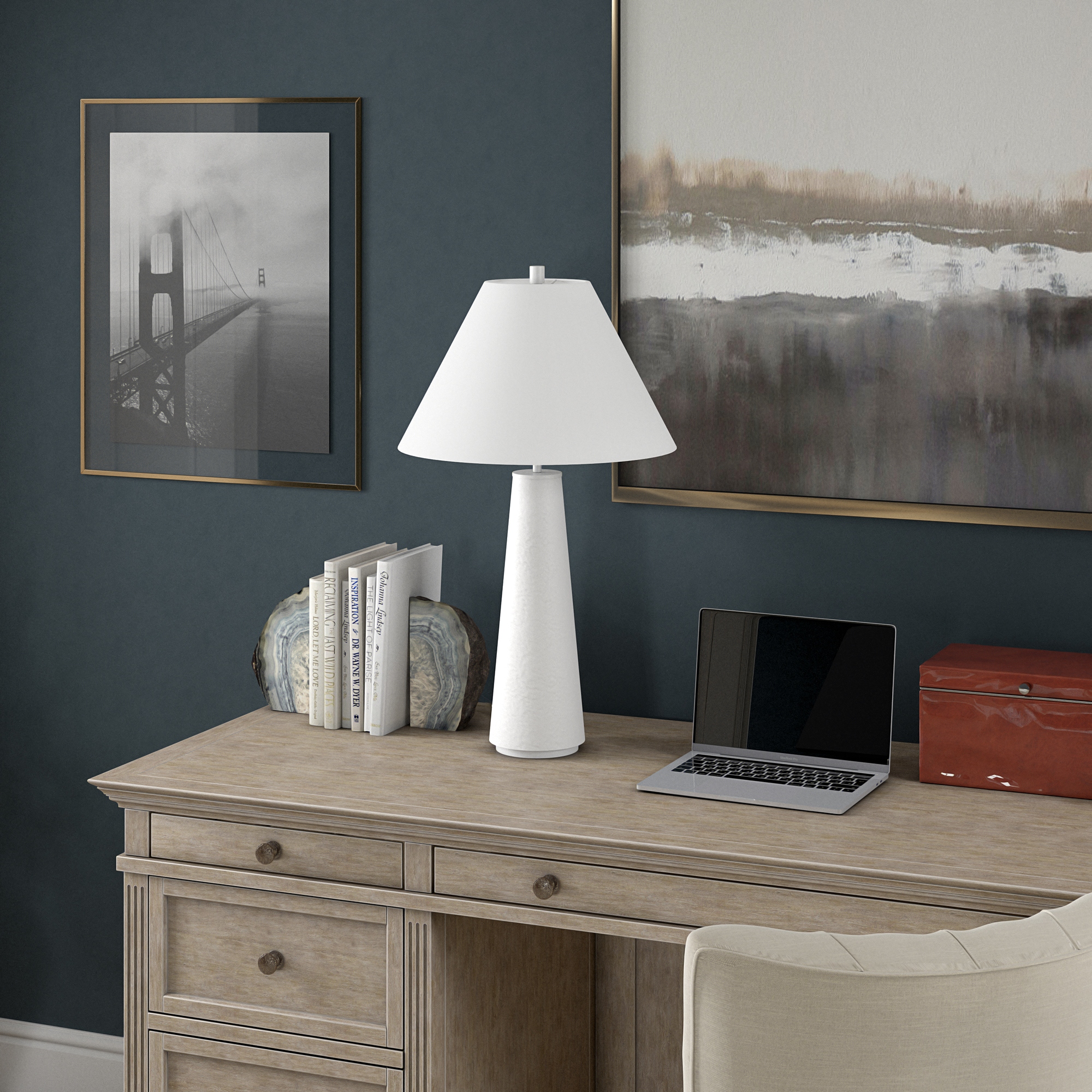 Monochrome table lamp store