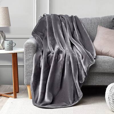 Super Soft 400GSM High Density Luxury Plush Blanket - Overstock - 35085986