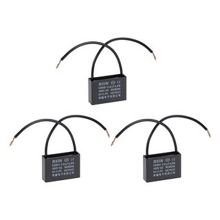 2 Wire CBB61 Ceiling Fan Capacitor 0.8uF 450V AC Motor Run Capacitors ...