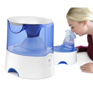 Crane 0.5 Gal. 2-in-1 Warm Mist Humidifier & Personal Steam Inhaler - 0 ...