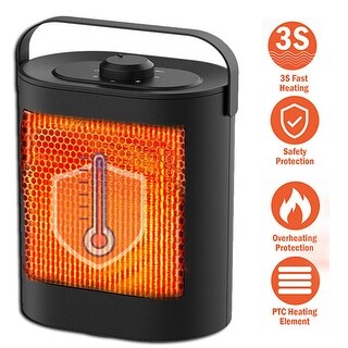 Recirculating Utility Space Heater Portable 2000W with Thermostat - Bed ...