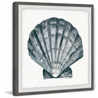 Marmont Hill MH-JULCST-70-GWFPFL-18 18" x 18" - "Arctic Scallop Shell ...
