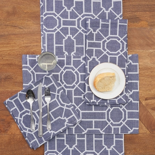 Colonial Williamsburg Trellis Navy Single Placemat - Bed Bath & Beyond ...