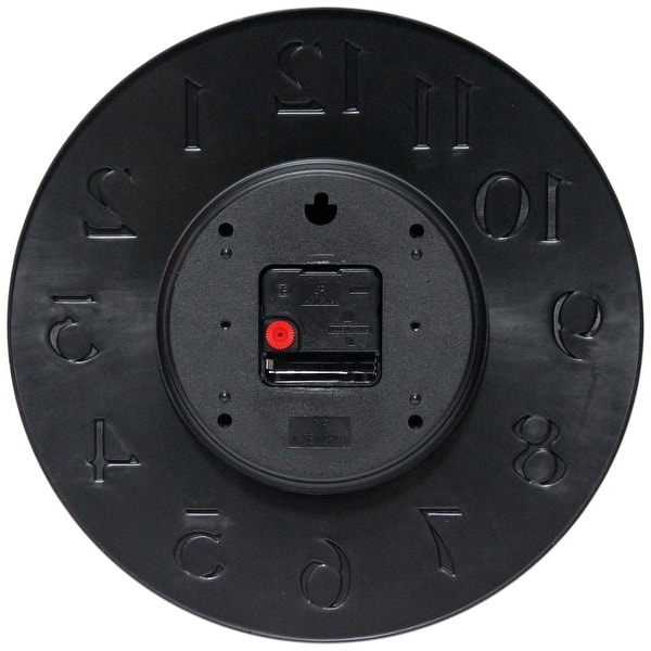 Infinity Instruments Vogue 12-inch Round Wall Clock - 12 x 1.25 x 12 ...