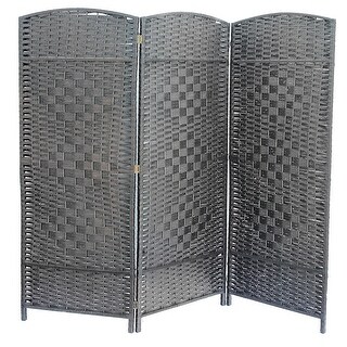 3 Panel Woven Bamboo Screen (Micah) - Bed Bath & Beyond - 34199600