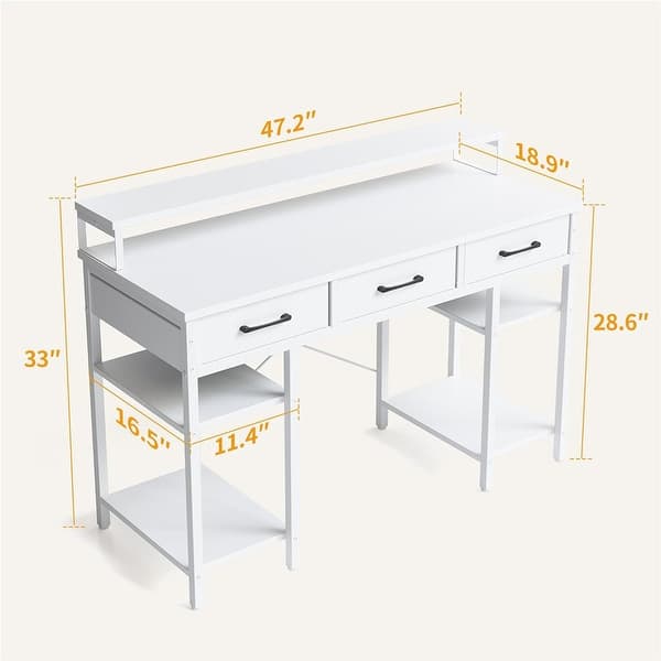 47 Inch Computer Office Home Desk - Bed Bath & Beyond - 39907678