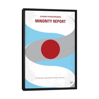iCanvas "Minority Report Minimal Movie Poster" by Chungkong Framed ...