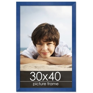 30x40 Contemporary Color Wood Picture Frame - Complete with Frame Grade ...