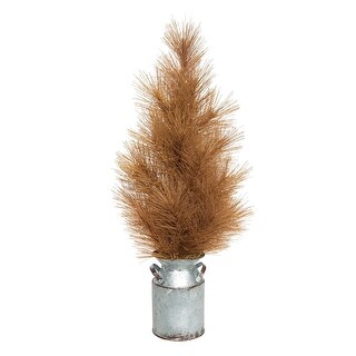 20" Artificial Amber Grass Fall Harvest Autumn Arrangement in Jug - Bed ...