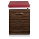 Hirsh 20-inch Deep Mobile Pedestal File 2-Drawer Box/File with Laminate ...