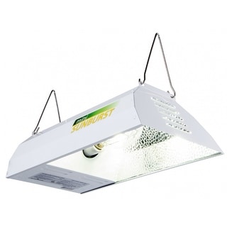 Hydrofarm SBMM100H Mini Sunburst MH Reflector with Lamp, 100W - Bed ...