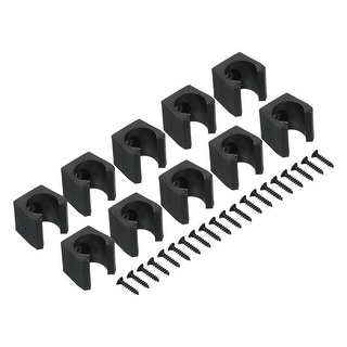 10Pcs 14mm Billiards Cue Locating Clip Holder Plastic Fishing Rod ...