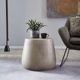Modern style lightweight concrete side table,for living room,bedroom ...