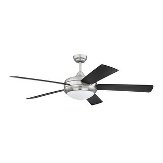 Craftmade Cronus 52" 5 Blade LED Ceiling Fan with Remote Control - Bed ...