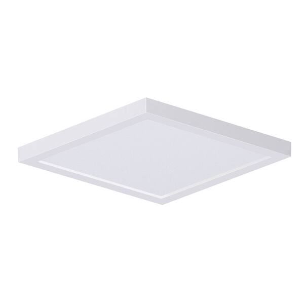 Maxim Chip 9" Wide LED Flush Mount Square Ceiling Fixture - Bed Bath ...