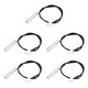 5pcs 10K Temperature Sensor Probe, Stainless Steel NTC Thermal Probe ...