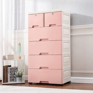 Plastic Dressers with Drawers, Plastic Drawers Organizer, Tall Plastic ...