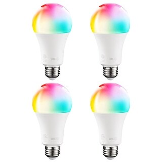 A21 Smart 2000K-5000K RGBCW Changing Light Bulbs, WiFi & Bluetooth ...
