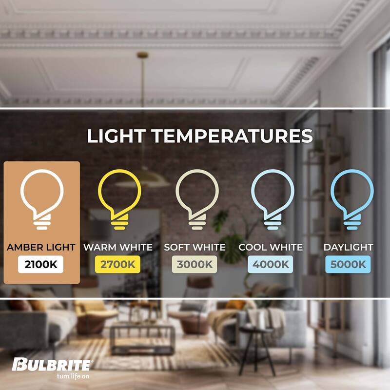 Bulbrite 4 Watt Grand Filaments Medium Dimmable (E26) LED Bulb - 200 ...