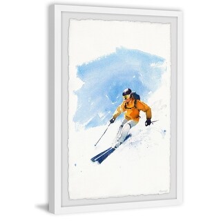 'Down the Mountain' Framed Painting Print - Bed Bath & Beyond - 34070317