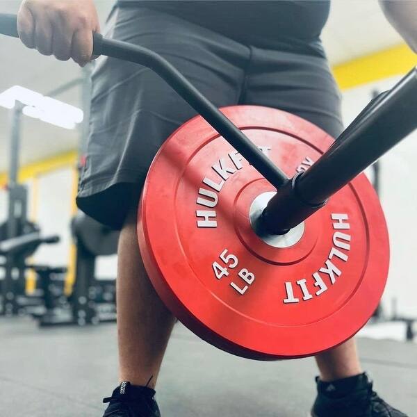 HulkFit T-Bar Row Platform Accessory for Power Cage or Squat Rack - Bed ...