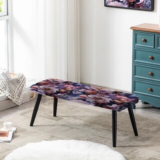 Blue And Purple Blooming Chrysanthemum Flowers - Floral Upholstered ...