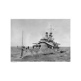 ''USS Indiana, 1907'' by Anon Transportation Art Print (13 x 19 in ...