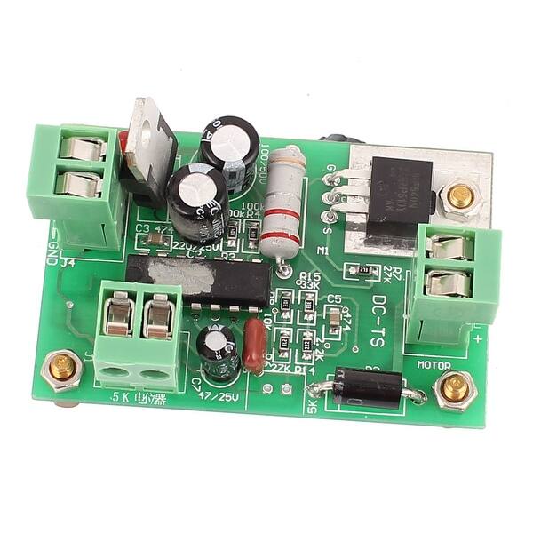 DC 0-40V 3A B4.7K Potentiometer Knob PWM Motor Speed Controller ...