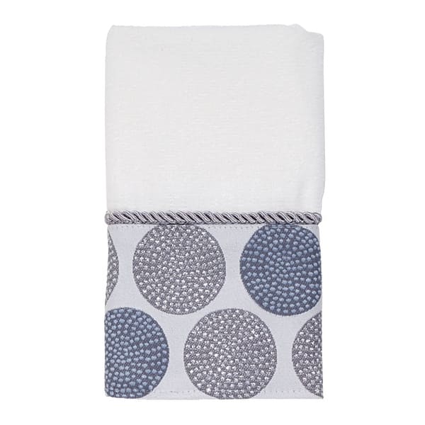 Avanti Dotted Circles Fingertip Towel - Fingertip Towel - Bed Bath ...