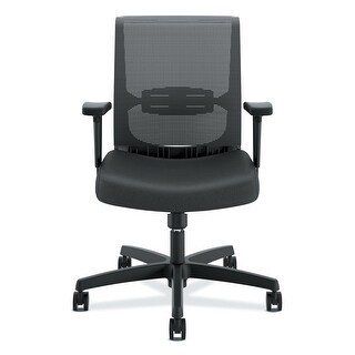 Convergence Mid-Back Task Chair Swivel-Tilt Black - Bed Bath & Beyond ...
