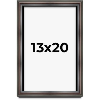 13x20 Shadow Box Frame Brown Cherry | 2.625 Inches Deep Pine Wood - Bed ...