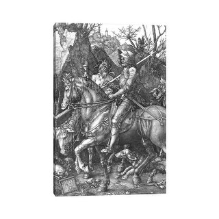 iCanvas "Knight, Death And The Devil, 1513" by Albrecht Durer Canvas ...