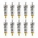 Air Conditioning Valve Core, 10 Pack Refrigeration Service Valve Stem ...