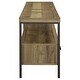 Coaster Furniture Ruston Weathered Pine 71-inch 3-drawer TV Console ...