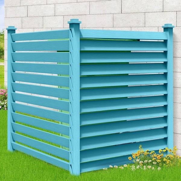 Moasis Air Conditioner Fence Hips Privacy Fence for Trash Cans Garbage ...