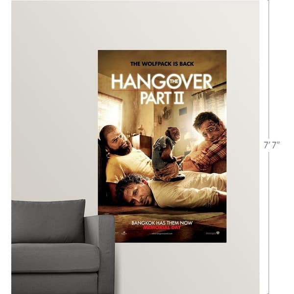 "The Hangover Part II - Movie Poster" Poster Print - Multi - Bed Bath ...