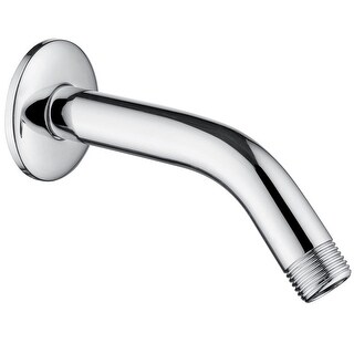BRIGHT SHOWERS 6 & 10 Inch Shower Arm with Flange Shower Pipe Arm for ...