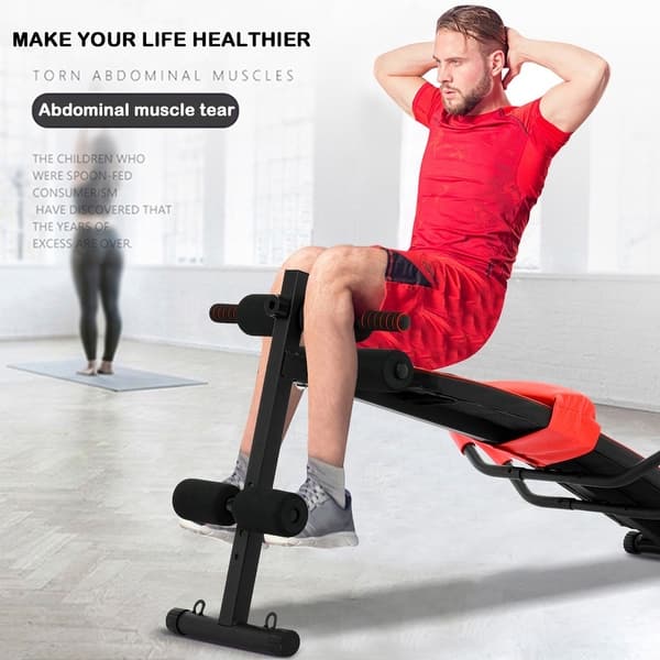 Multifunctional Sit Up Bench Incline Decline Bench for Home Use to Sit ...