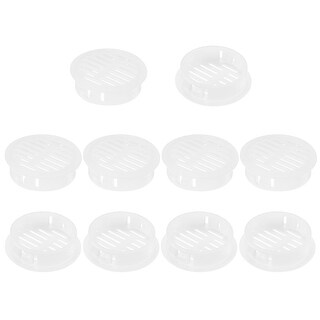 Round Soffit Vents, Plastic Air Vents Grille Circular Soffit Vents ...