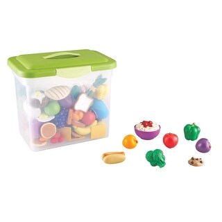 Learning Resources New Sprouts Classroom Play Food Set, 100 Pieces ...